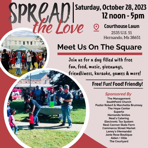 Spread the Love | Visit DeSoto County